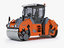 hamm-hd90 articulated tandem roller 3d 3ds