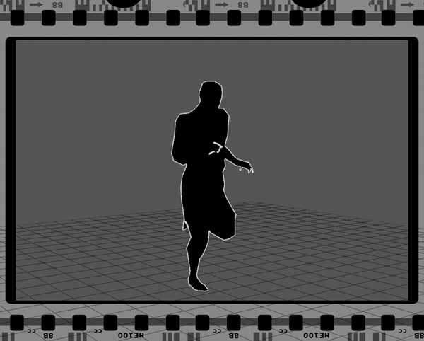 Motion Character Studio Biped run capture animation