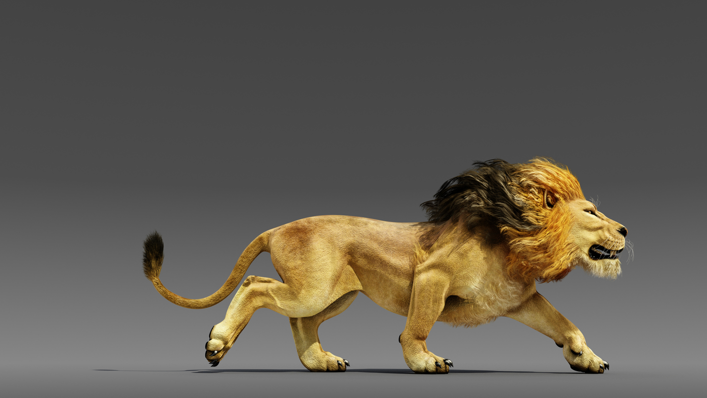 3D fantasy lion model - TurboSquid 1212358