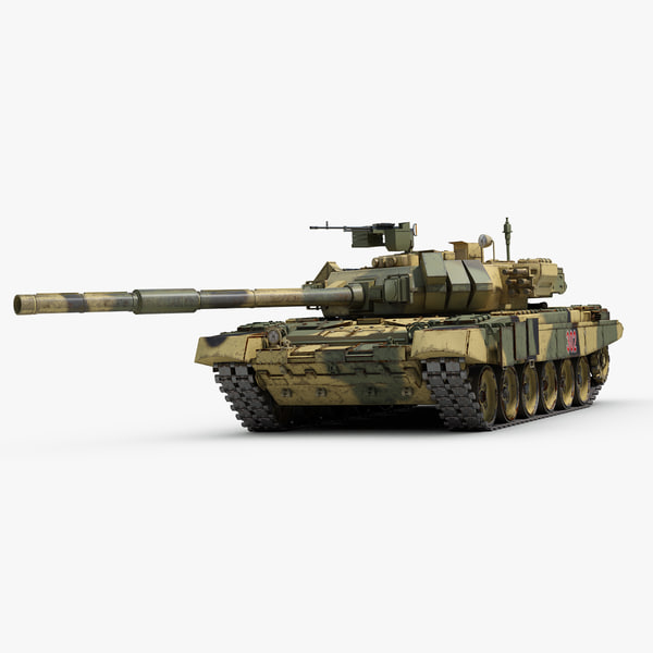 3D модель T90 Tank Camo - TurboSquid 617510