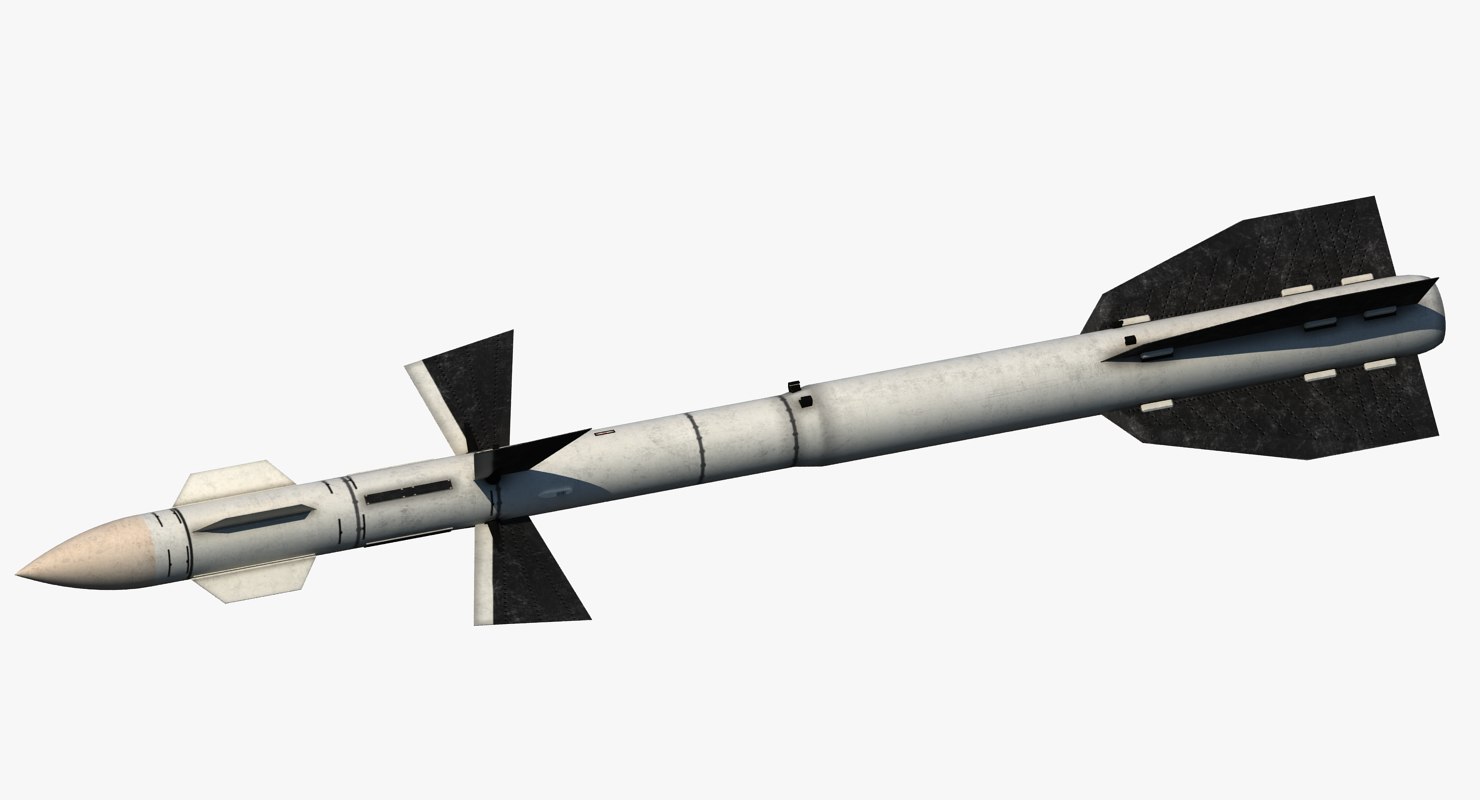 r-27er missile 3d 3ds