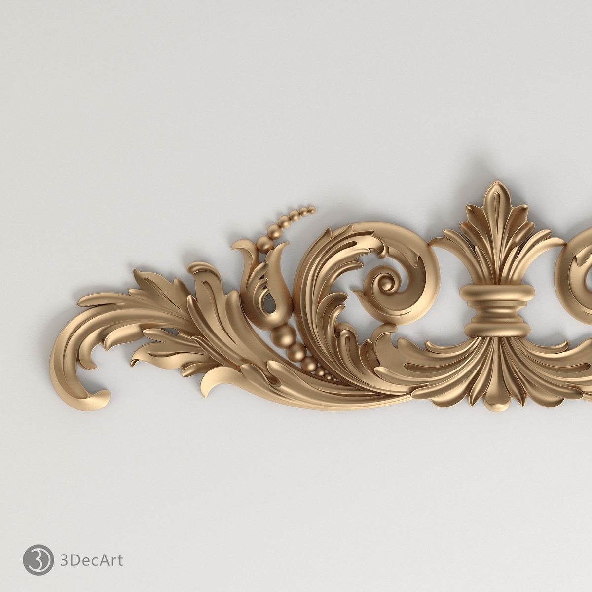 3ds max carved scroll cnc