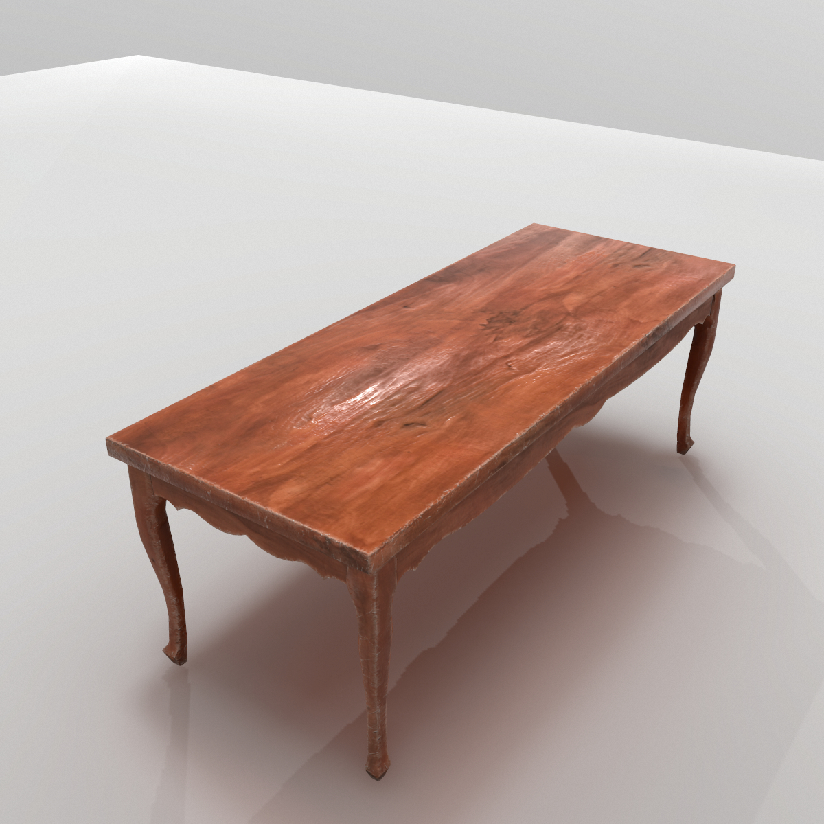 Old wooden table 3D model | 1148393 | TurboSquid