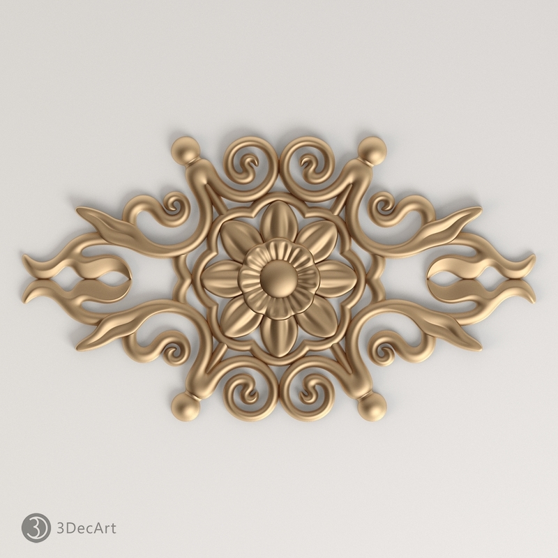 3d cast decor model