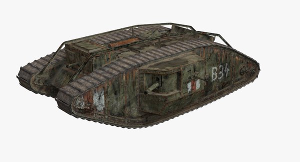 Mark iv wwi tank model - TurboSquid 1182836