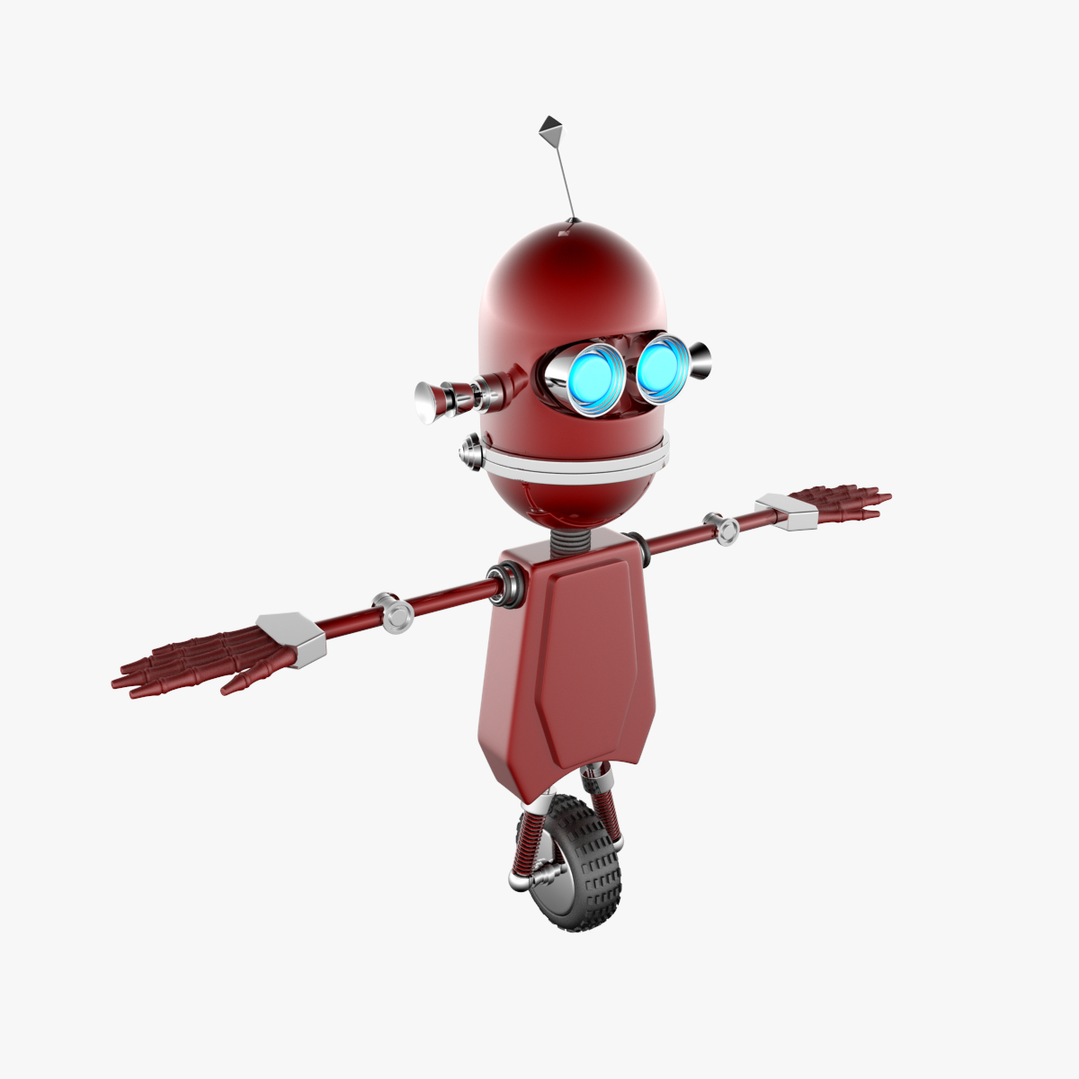 3d cartoon robot