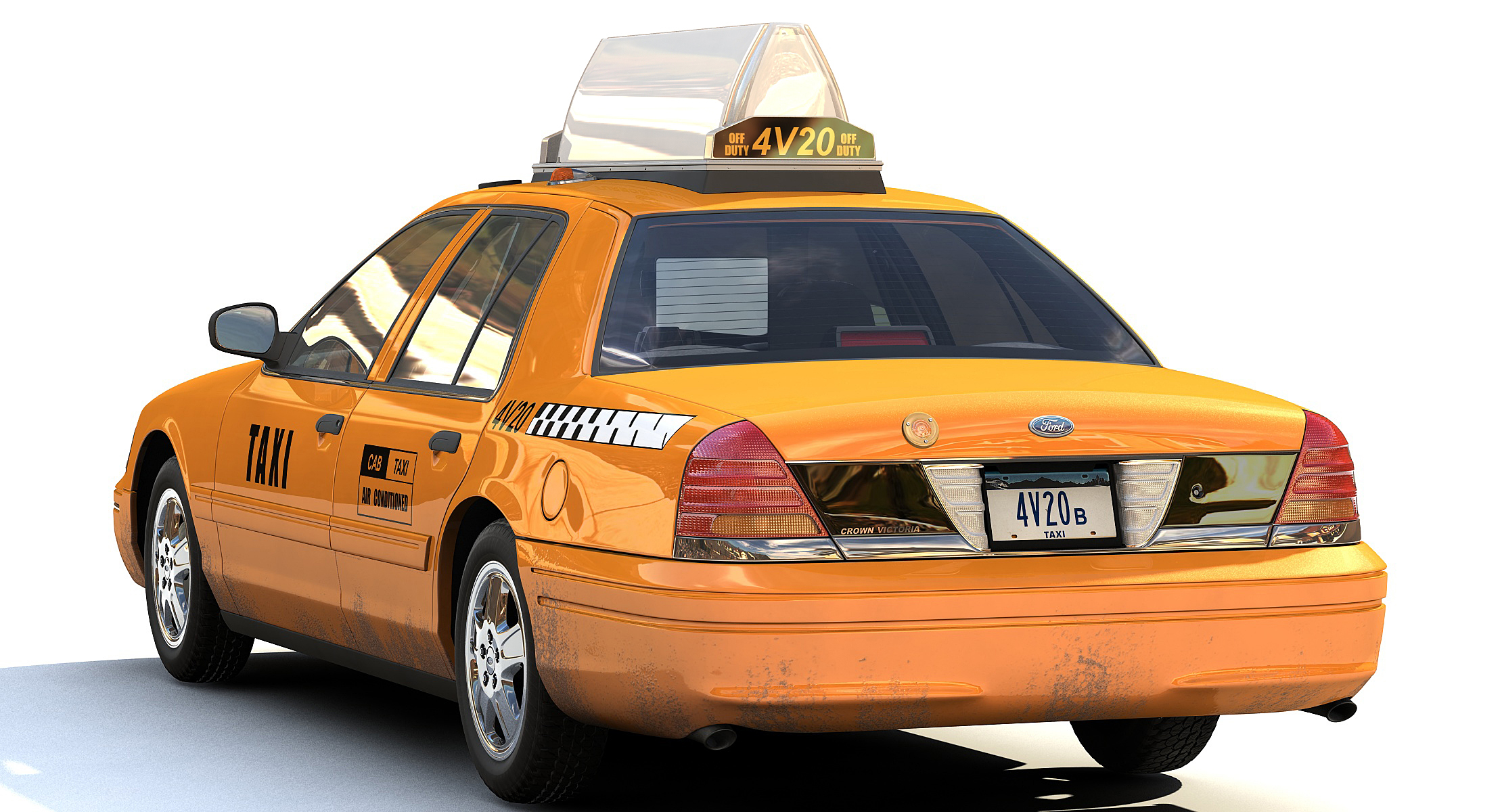 3d new york taxi model