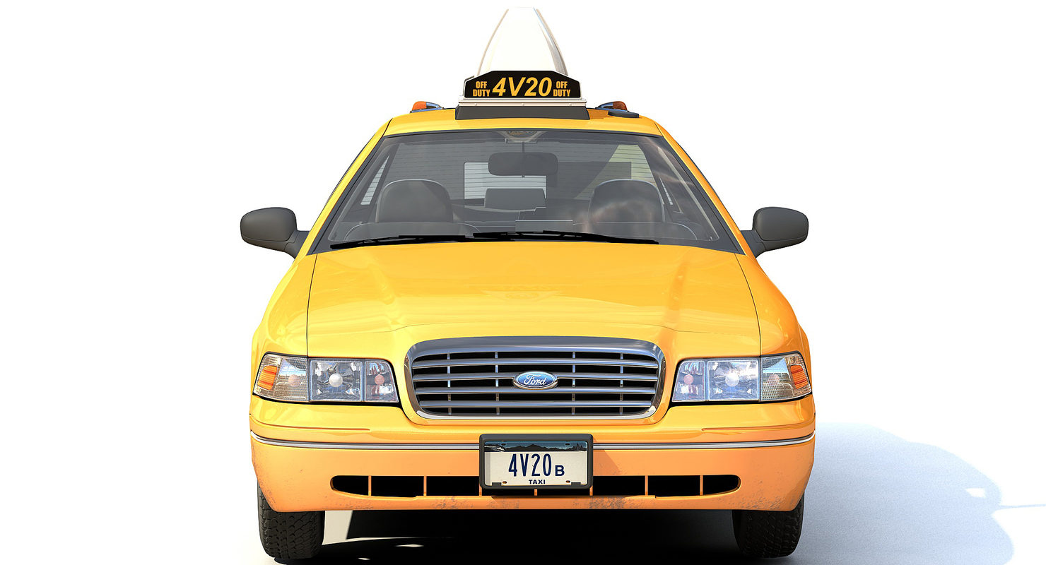 3d new york taxi model