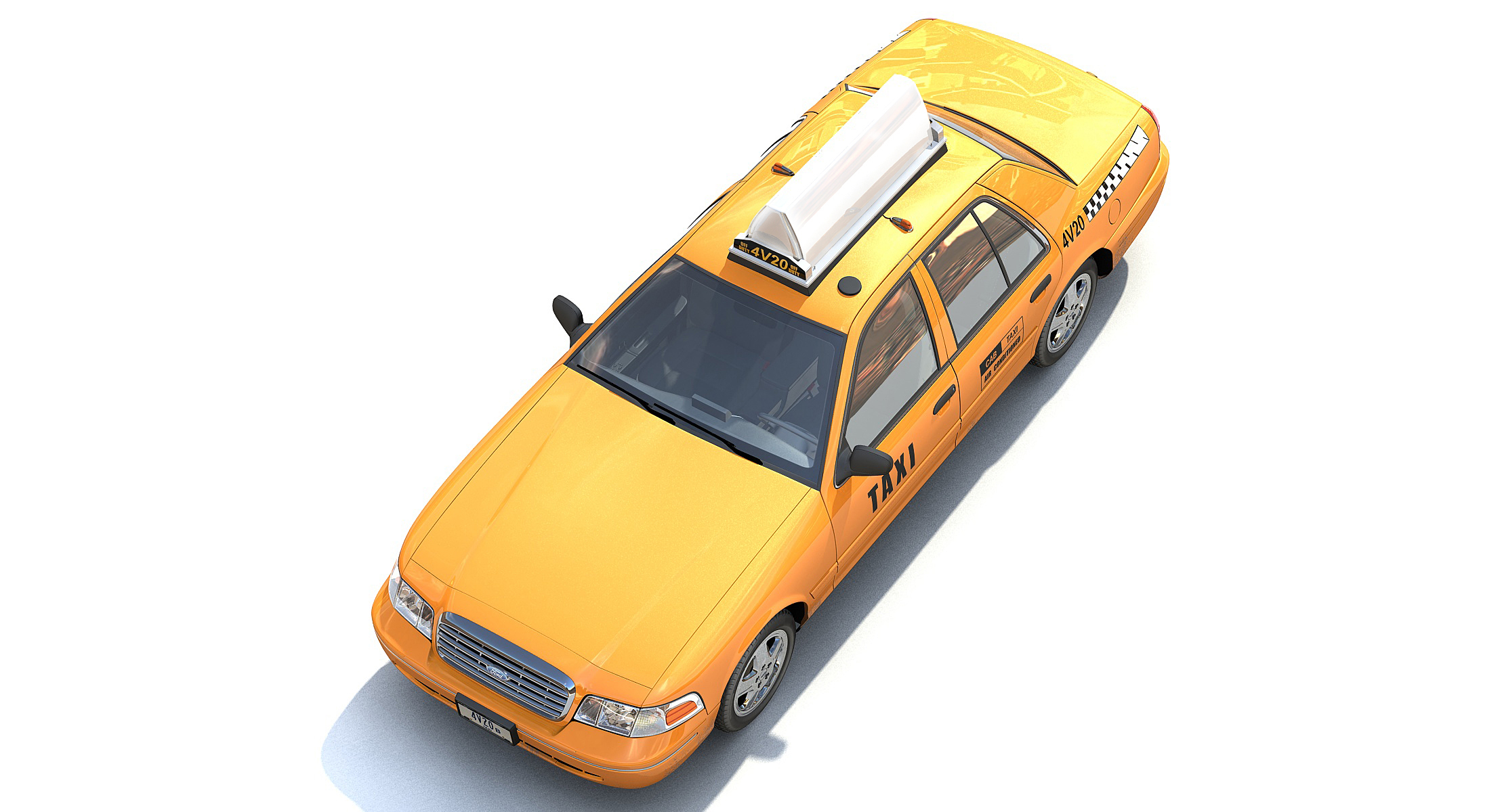3d new york taxi model