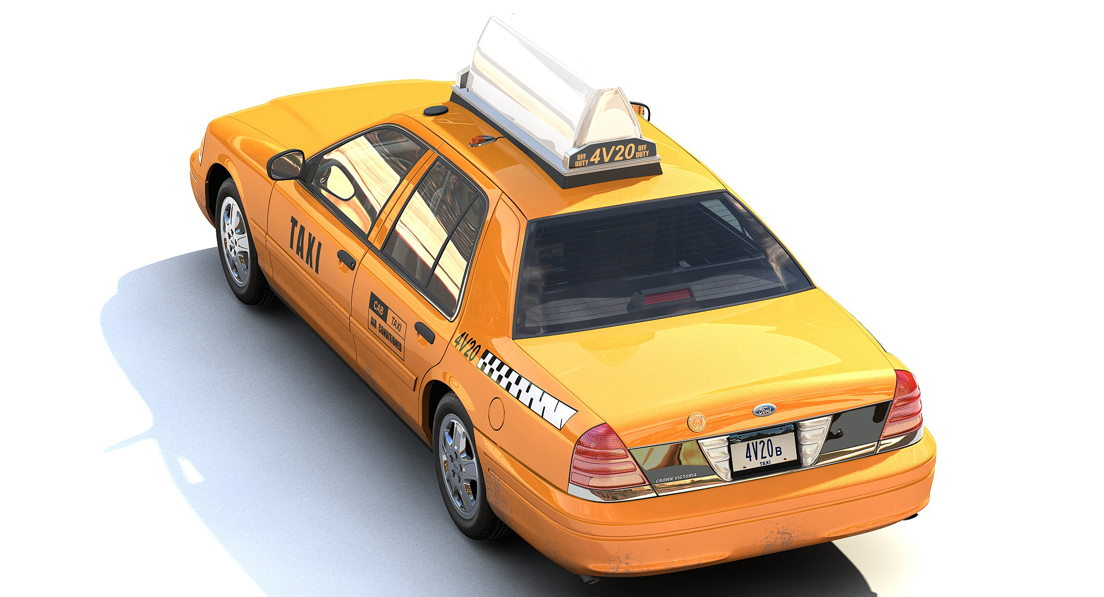 3d new york taxi model