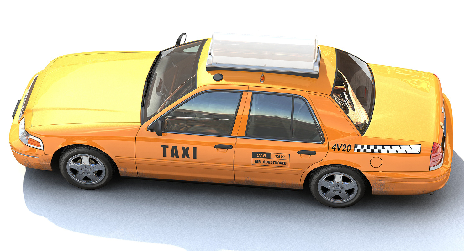 3d new york taxi model