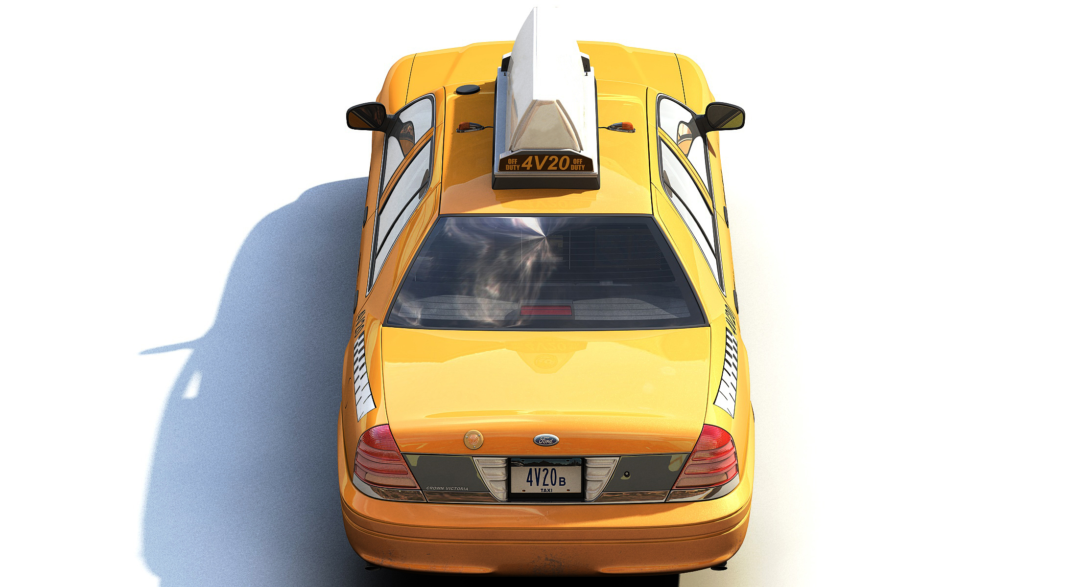 3d new york taxi model