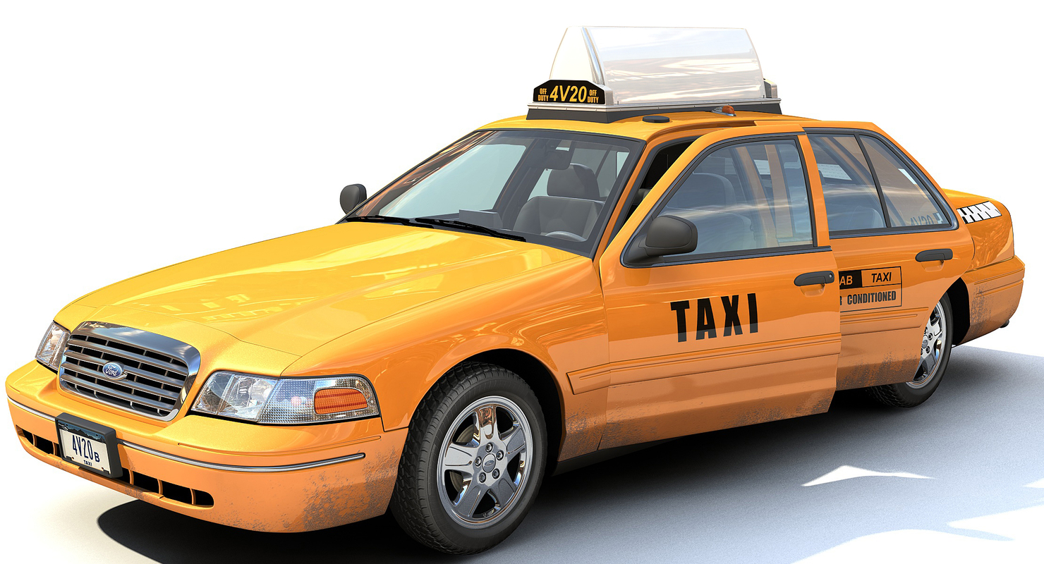 3d new york taxi model