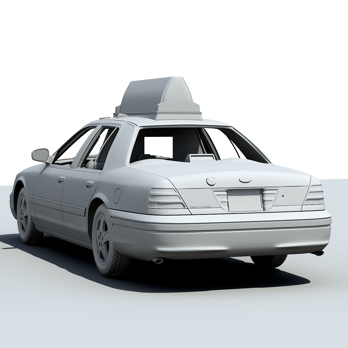 3d new york taxi model