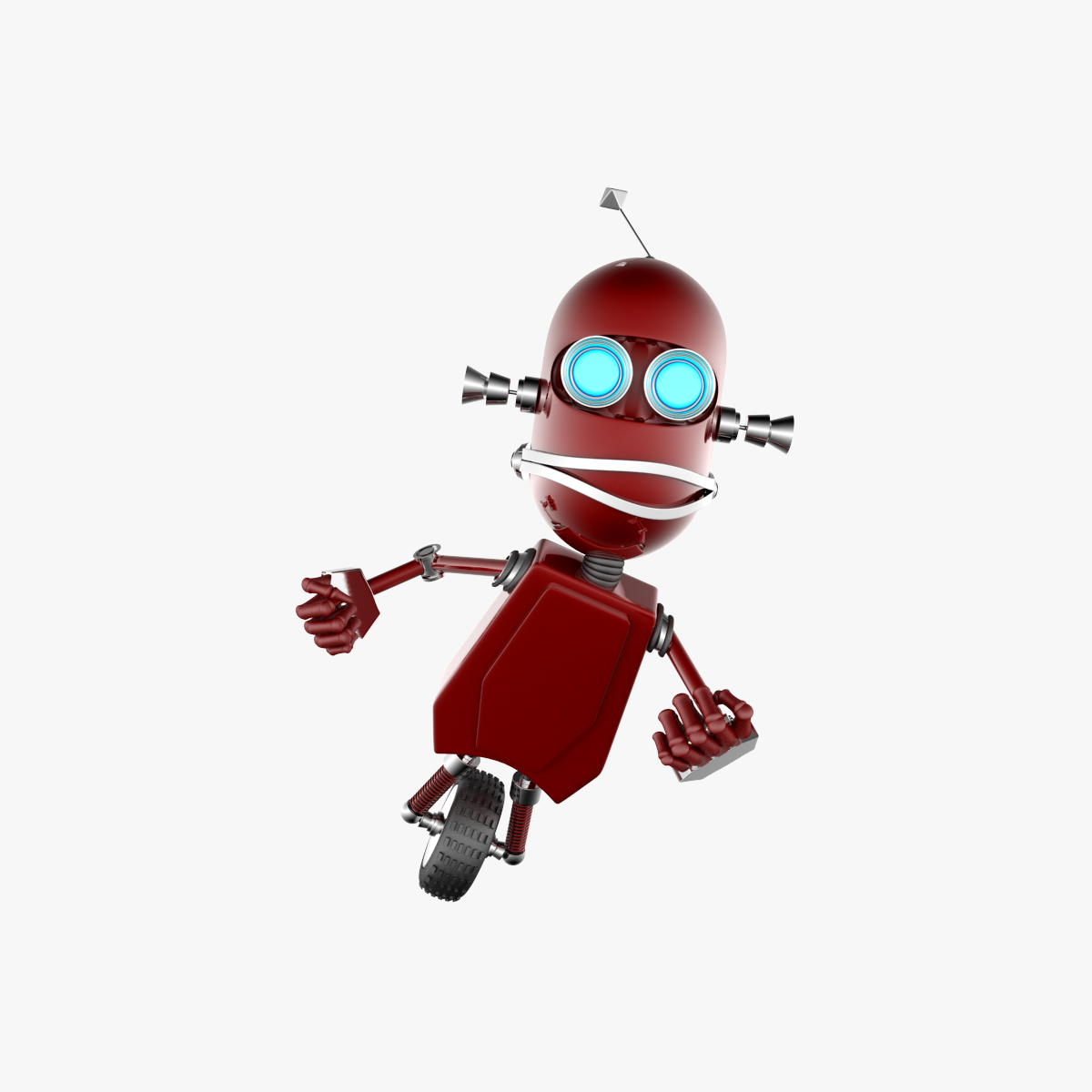 3d cartoon robot