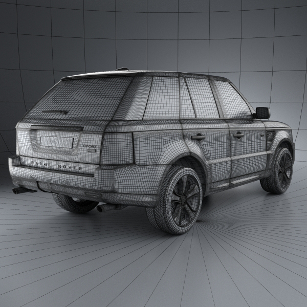 land range rover 3d c4d