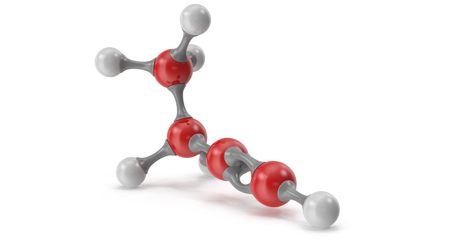 3D butyne molecular - TurboSquid 1280025