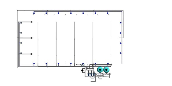 Building Revit Design mep swimming pool