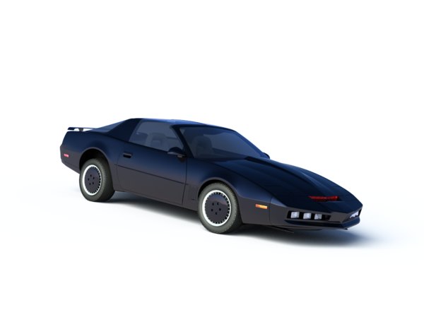 knight rider 3d model