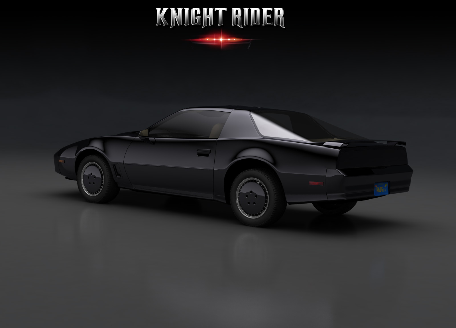 knight rider 3d model