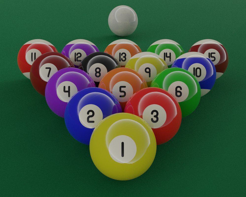 Texture PNG pool billiards games