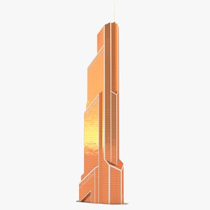 3ds max library tower