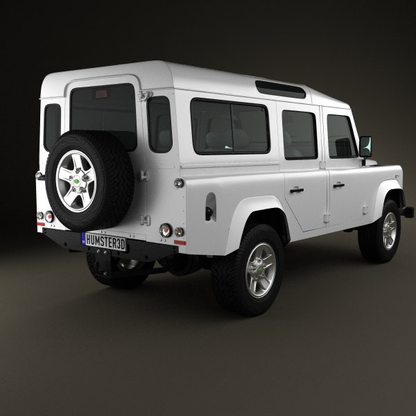 3d land rover defender 110 model