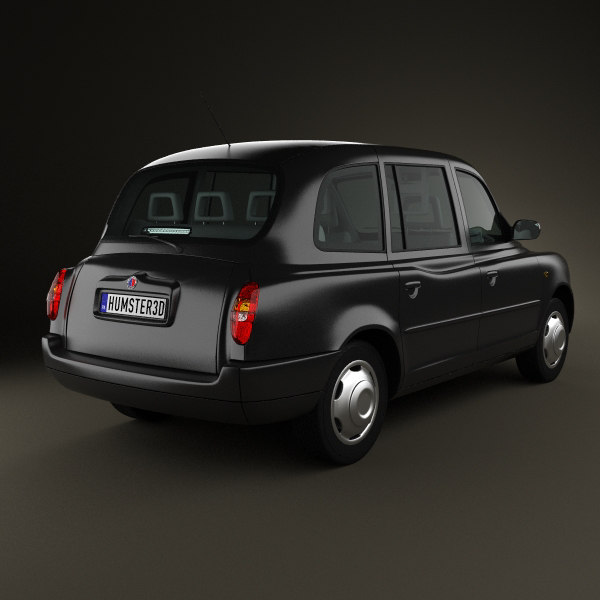 LTI TX4 London Taxi Modelo 3D - TurboSquid 625586