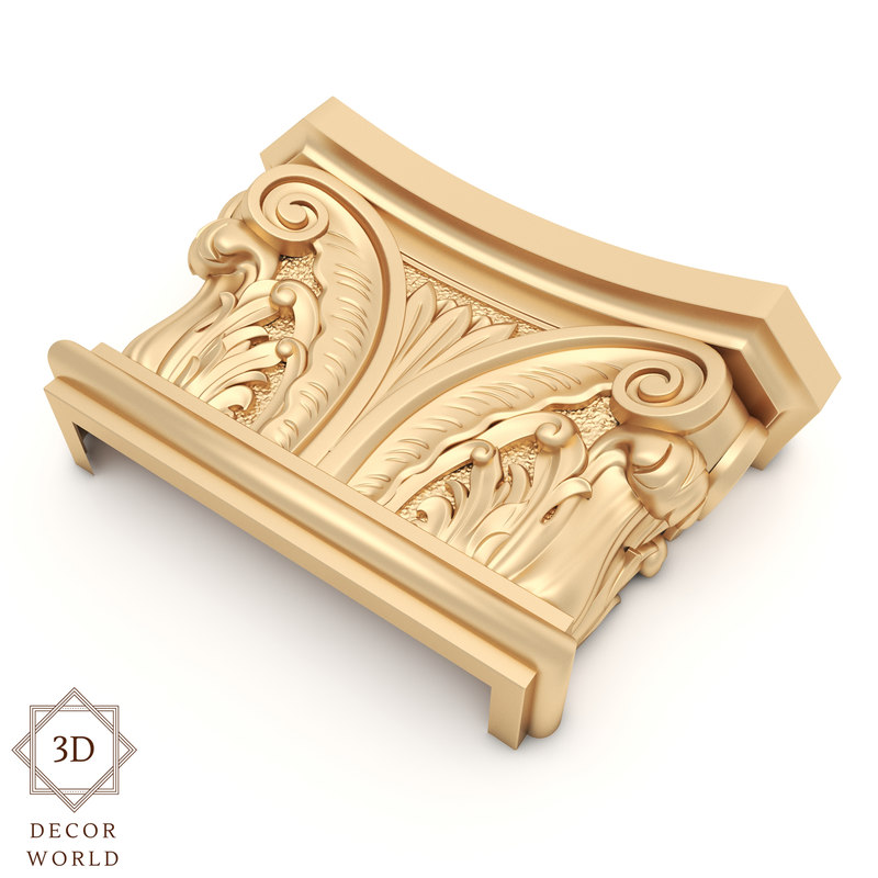 Architectural corbel 8 3D model - TurboSquid 1165863