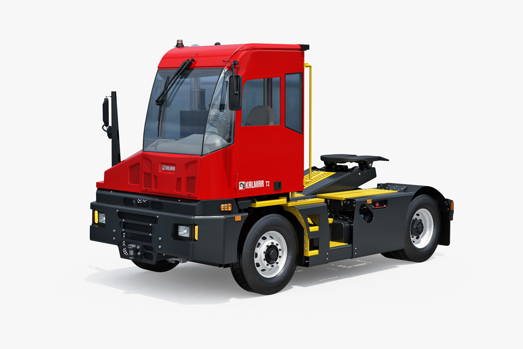Kalmar t2 terminal tractor 3D model - TurboSquid 1250635