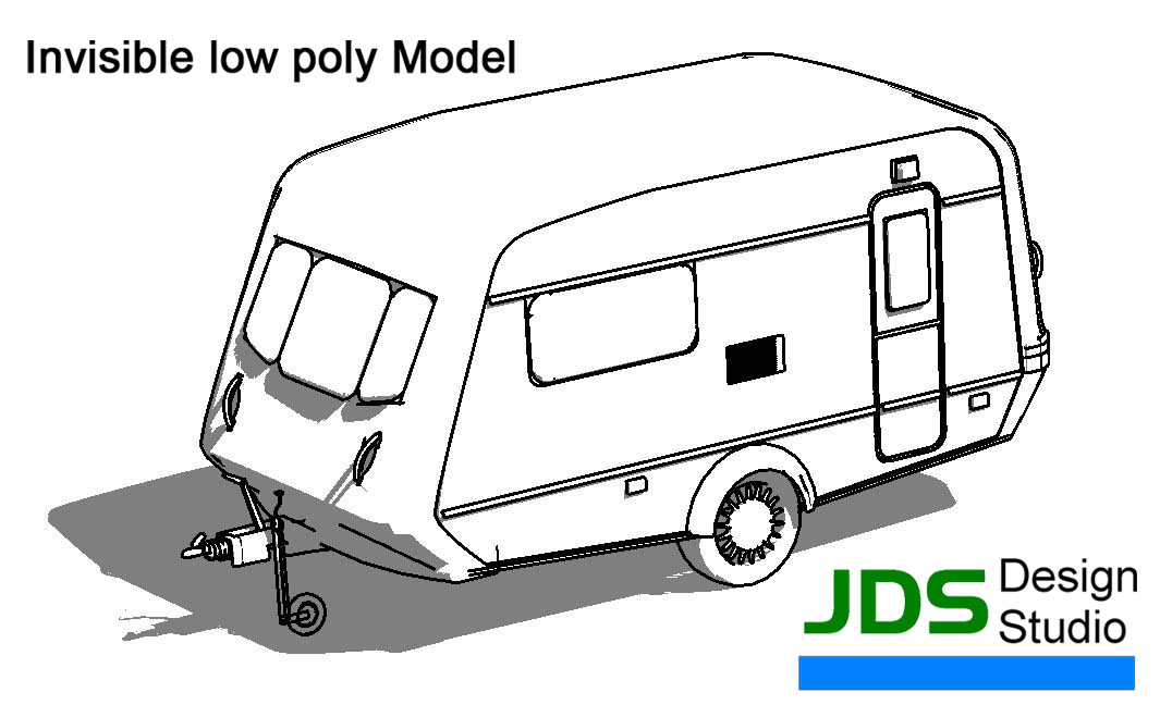 Building Revit Family Caravan Cars Vehicle