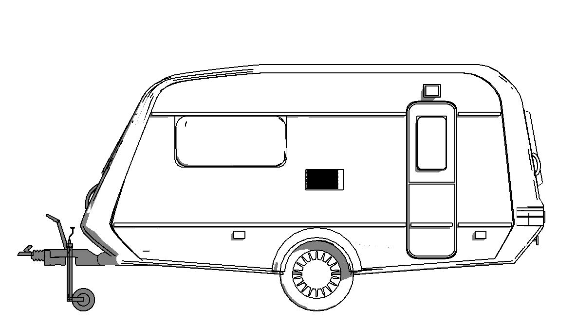 Building Revit Family Caravan Cars Vehicle
