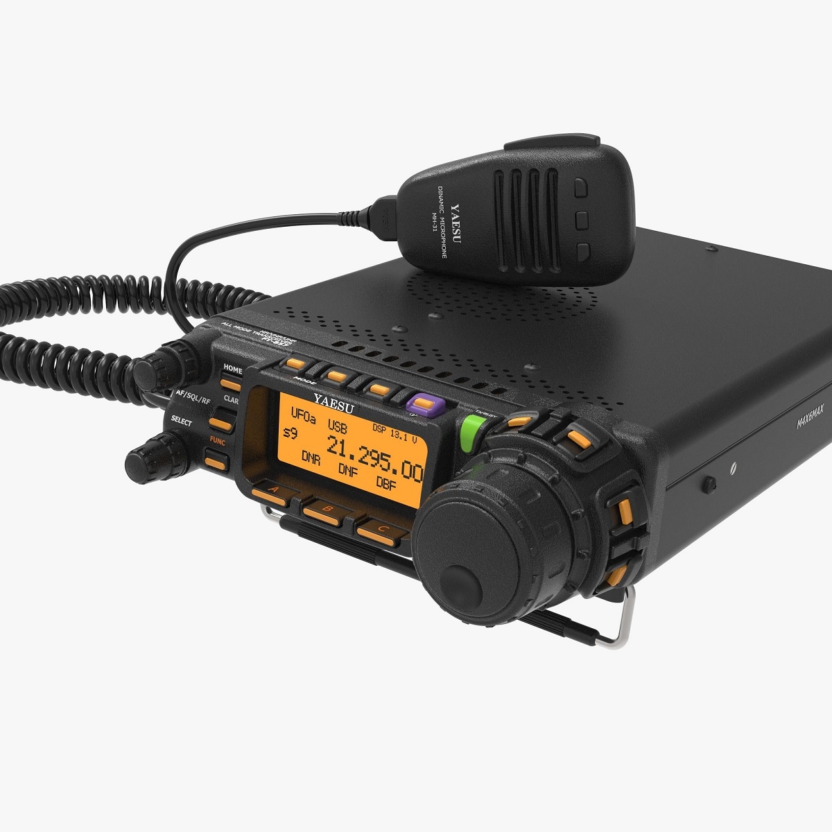 yaesu ft-857d amateur transceiver obj