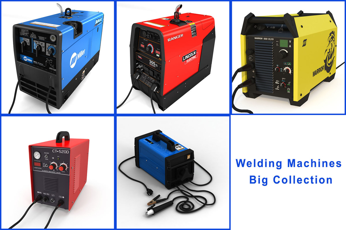 3D welding machine - TurboSquid 1231915