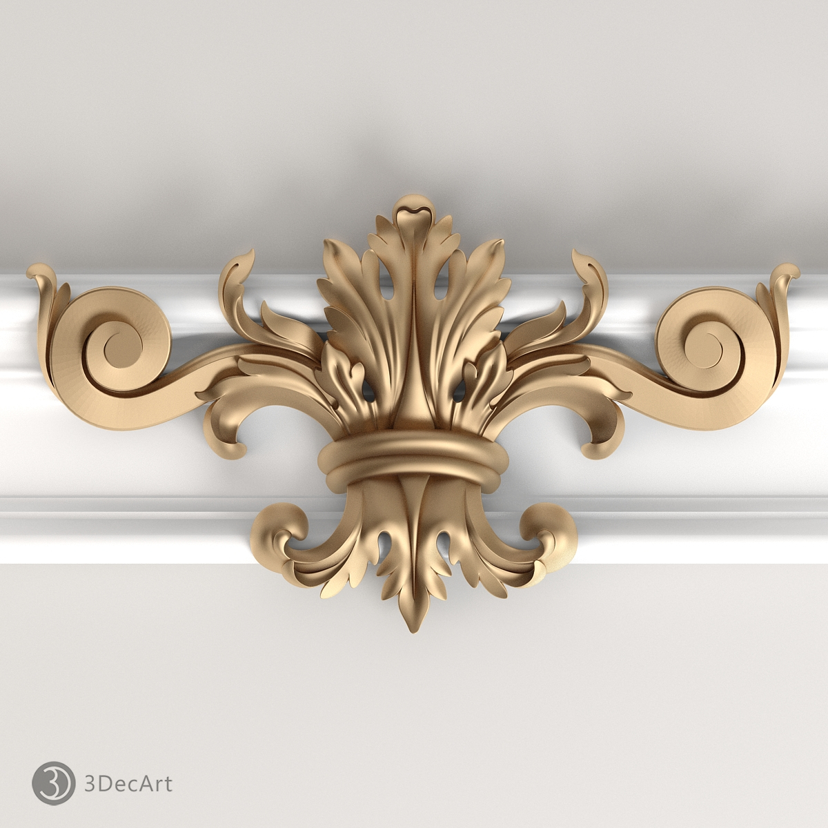 profile decorative nv 3d model