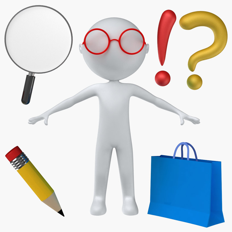 3D generic cartoon character - TurboSquid 1245990