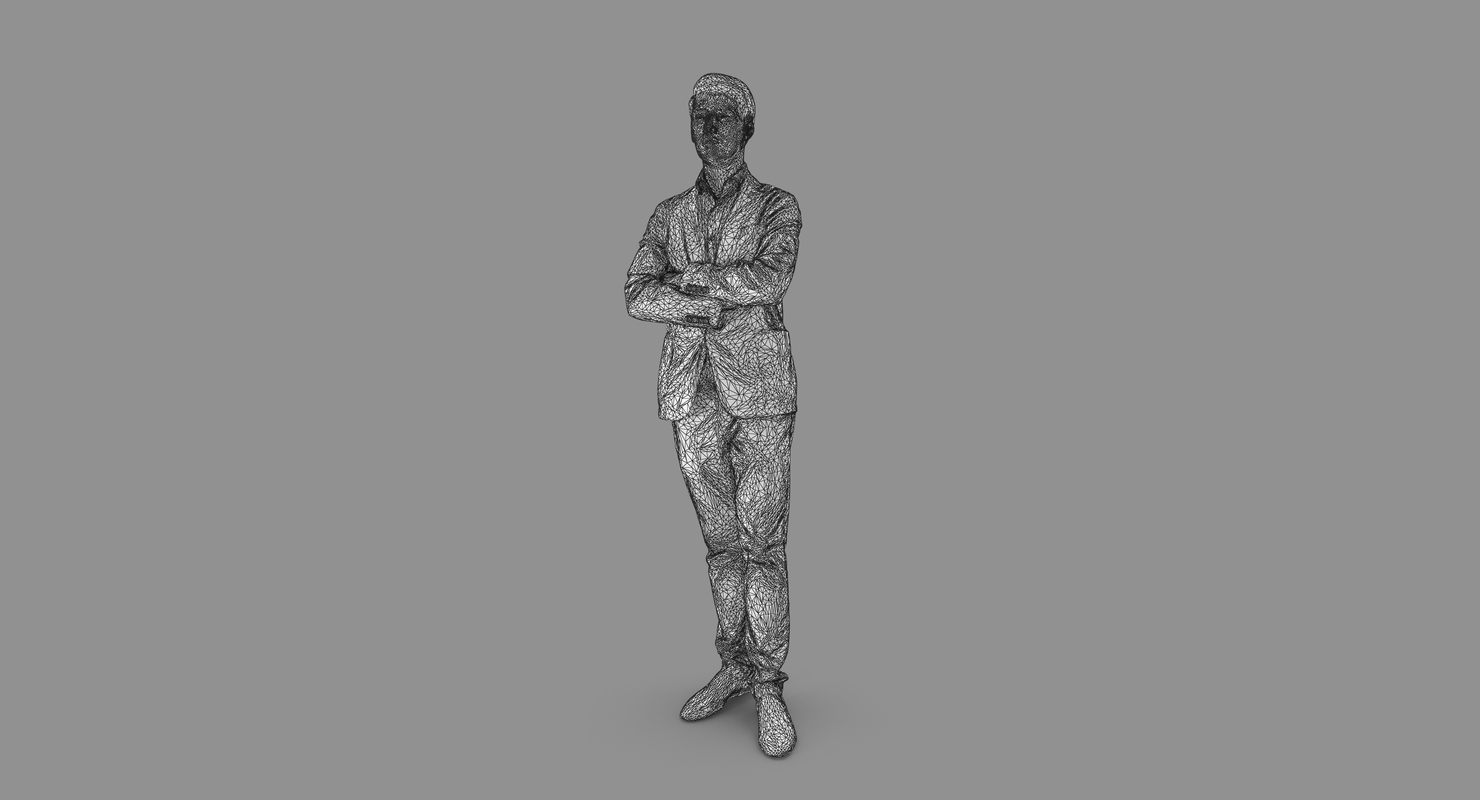 3ds max human body