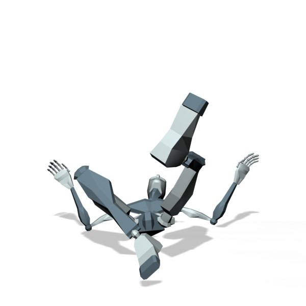 Motion Biovision away biped skeleton
