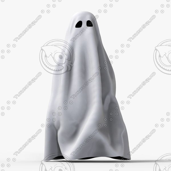 3d funny ghost