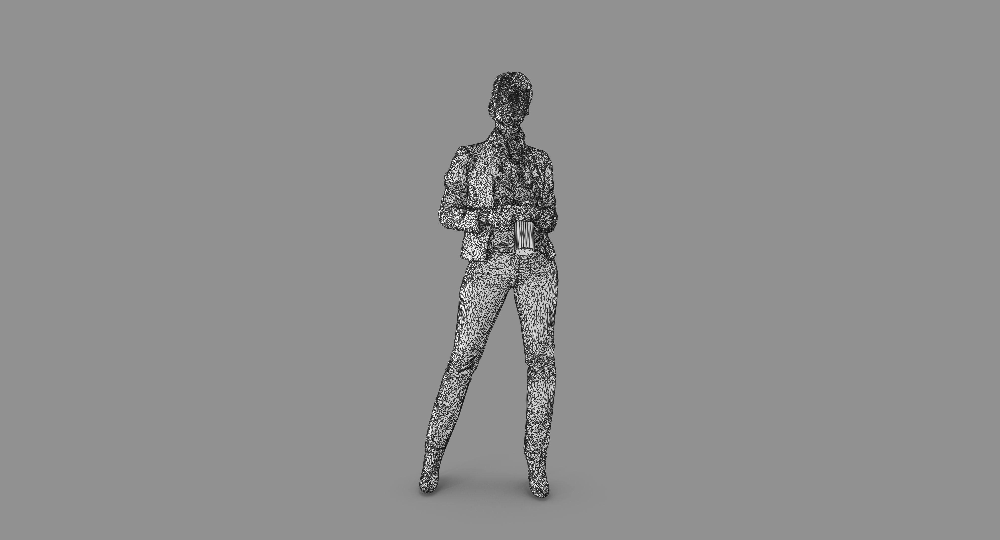 human body 3d model