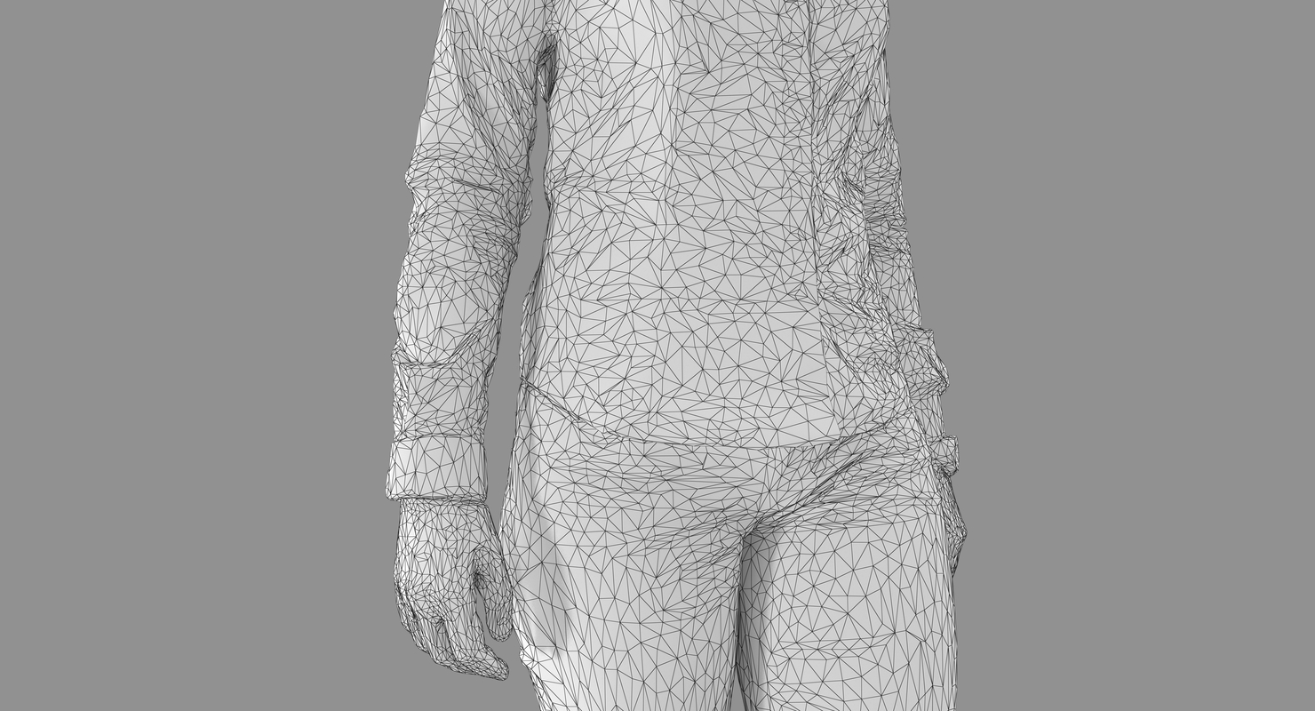 3d model human body