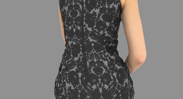 3d model woman female human