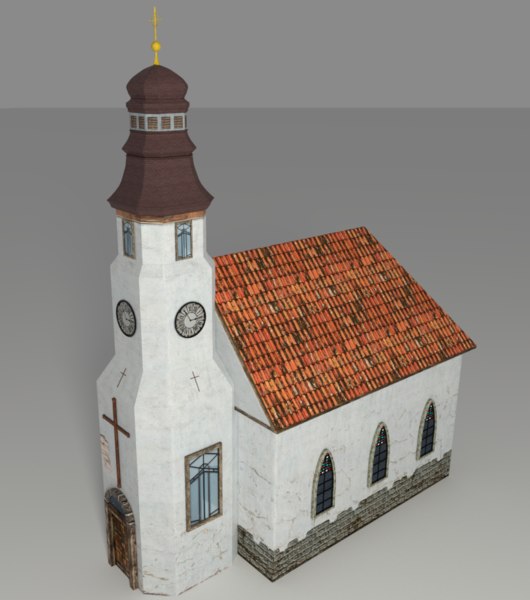 Church Blender Models for Download | TurboSquid