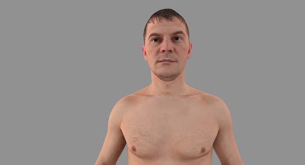 human rigging ready 3d model