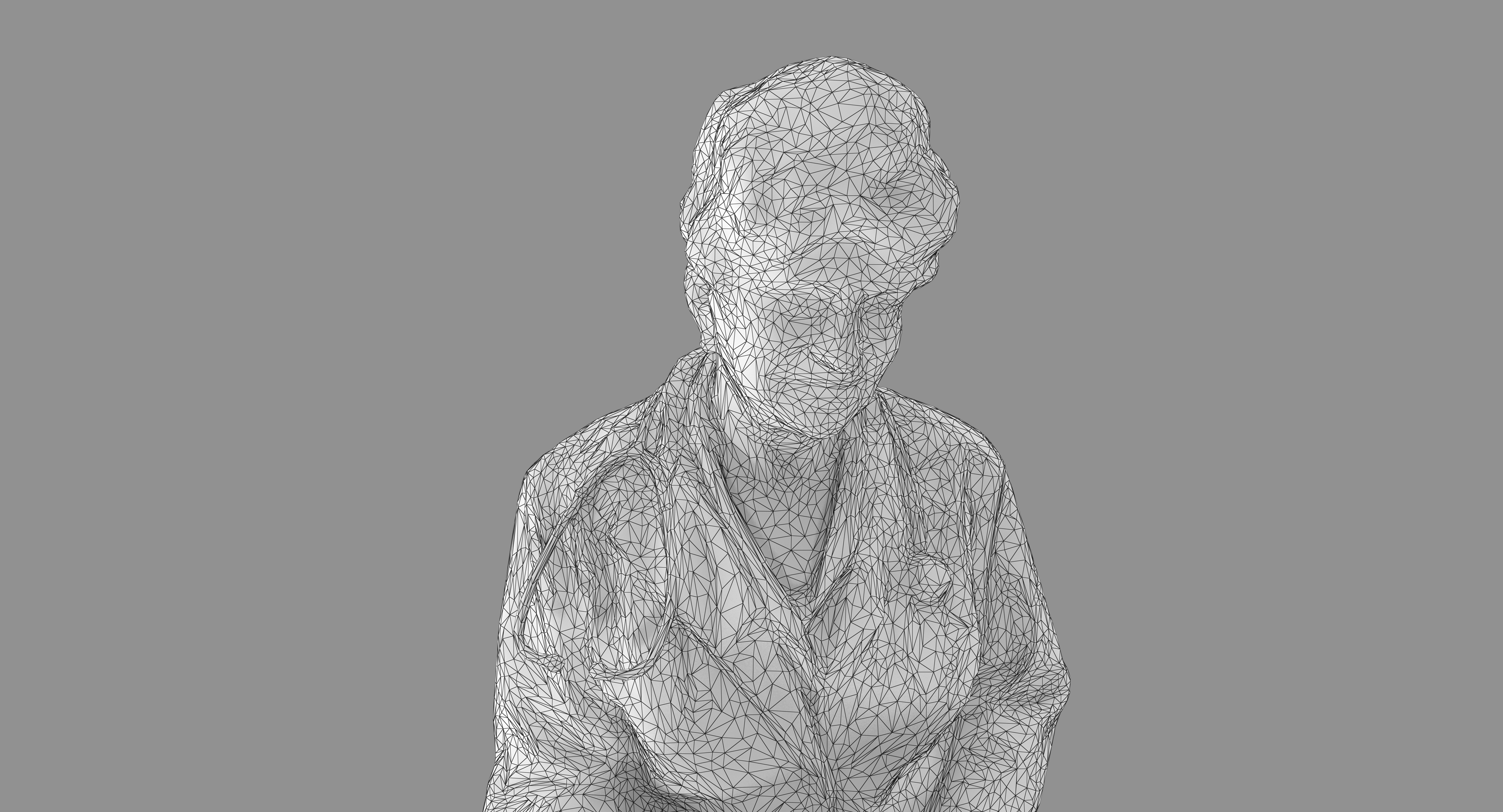 human body 3d model
