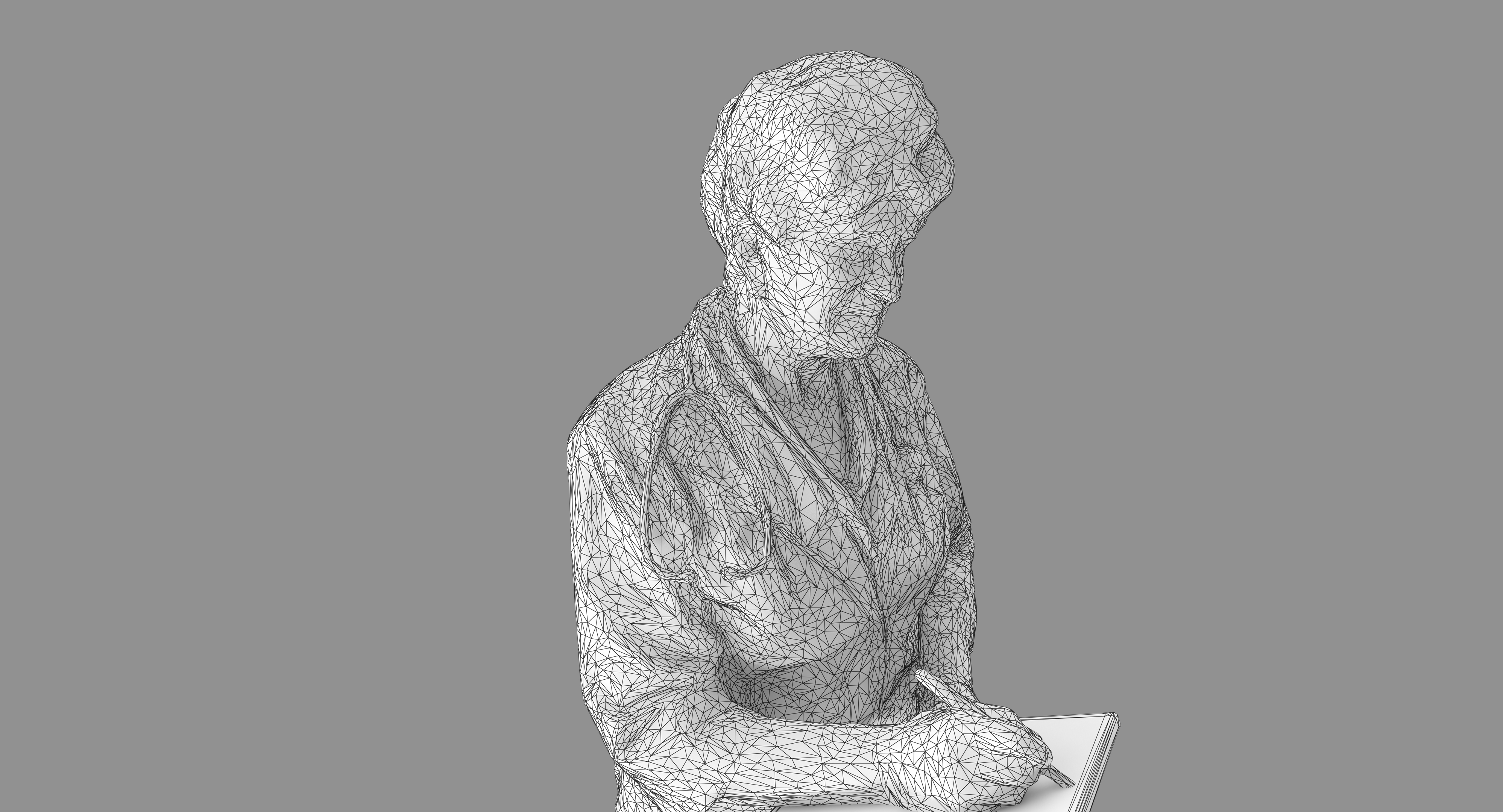 human body 3d model