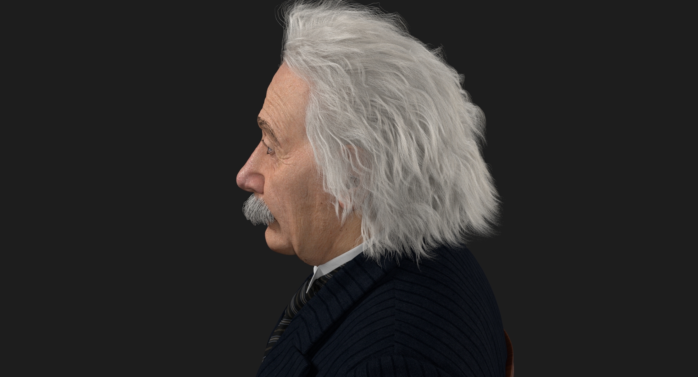 Albert einstein 3D model - TurboSquid 1207638