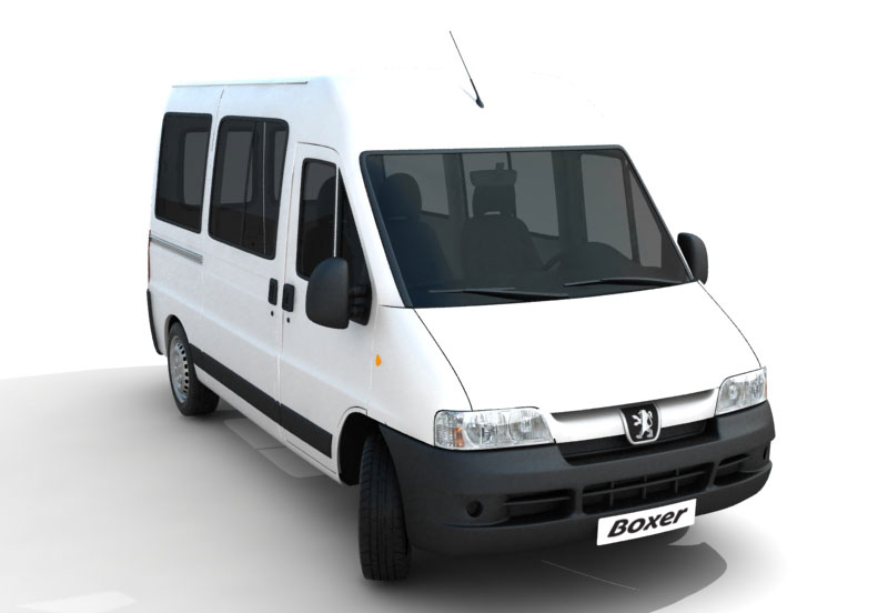 3ds max peugeot boxer