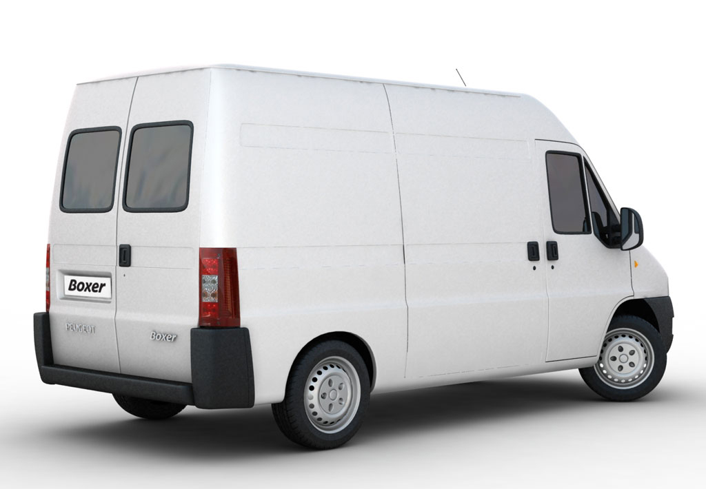 3ds max peugeot boxer
