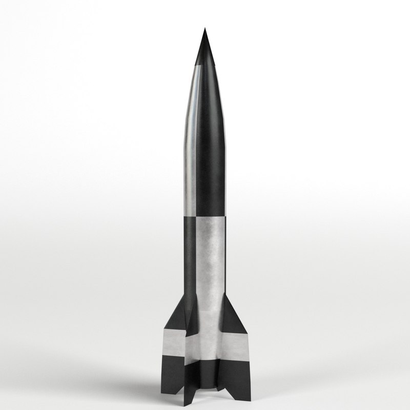 pbr uv-textured wwii v2 3d model